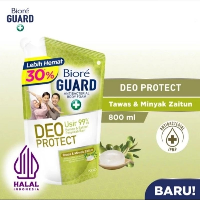 Jual biore Deo protect tawas dan minyak 800ML | Shopee Indonesia