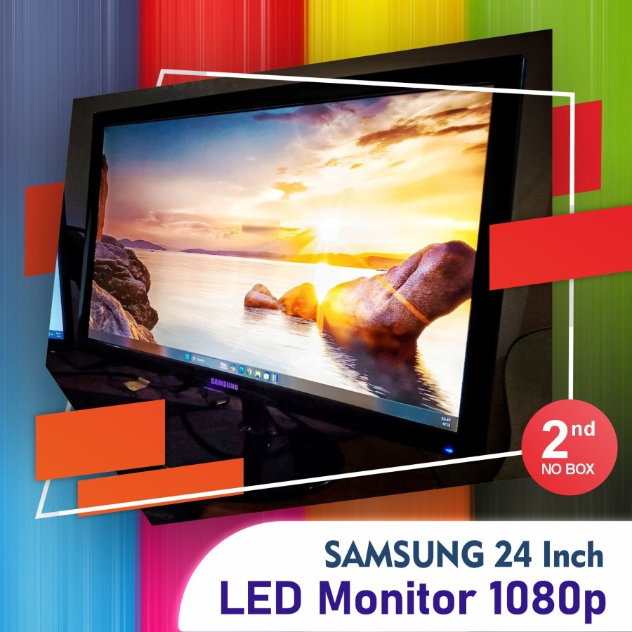 Jual Samsung 24 inch S24D300 HL Monitor VGA Support HDMI | Shopee Indonesia