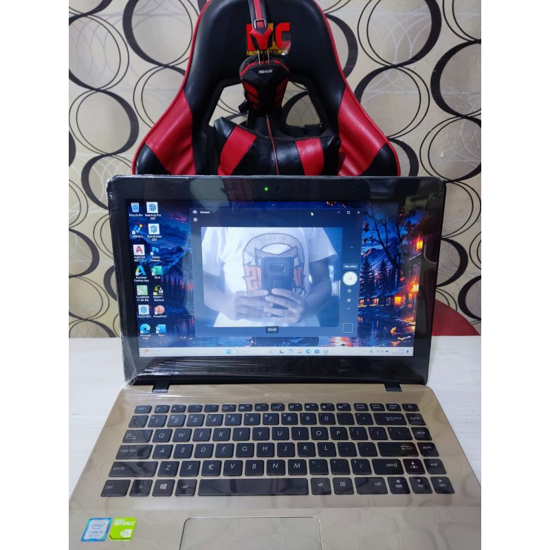 Jual Laptop Render Asus Vivobook X442UF Core i5 Ram 8/256gb Ssd Dual VGA Nvidia Siap Pakai Fitur ...
