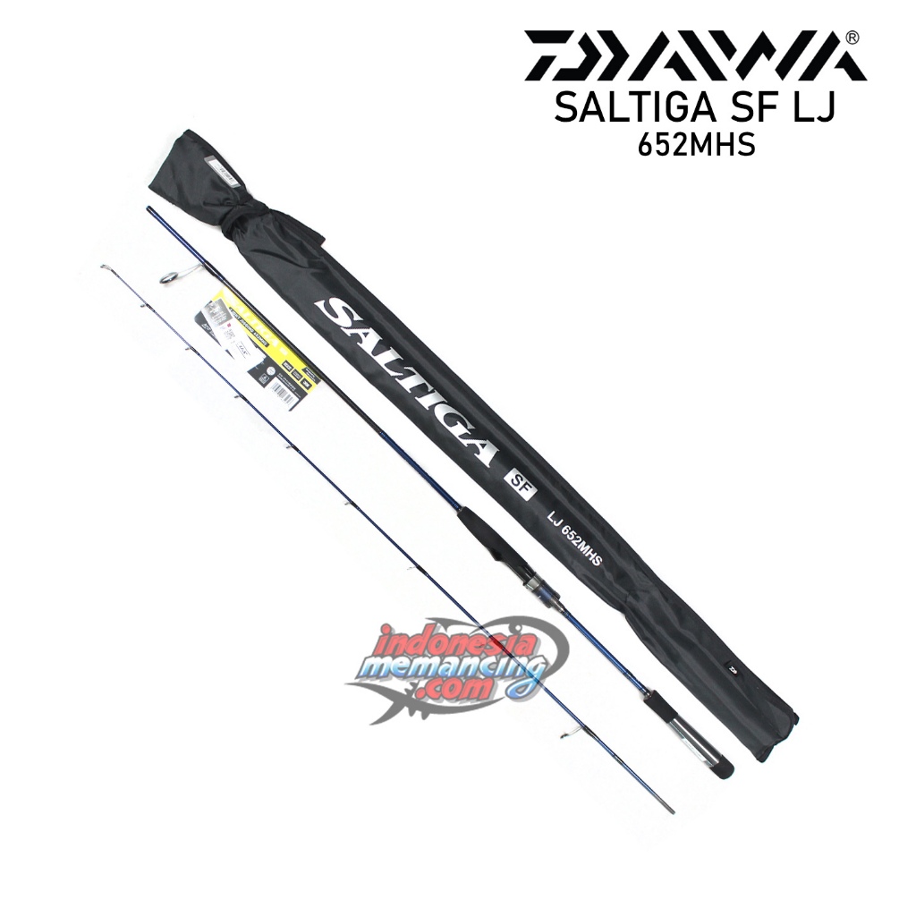 Jual Joran DAIWA SALTIGA SF LJ | Ring Fuji Alconite | PE#0.8-2.5 | 195 198cm | Spinning BC ~IM ...