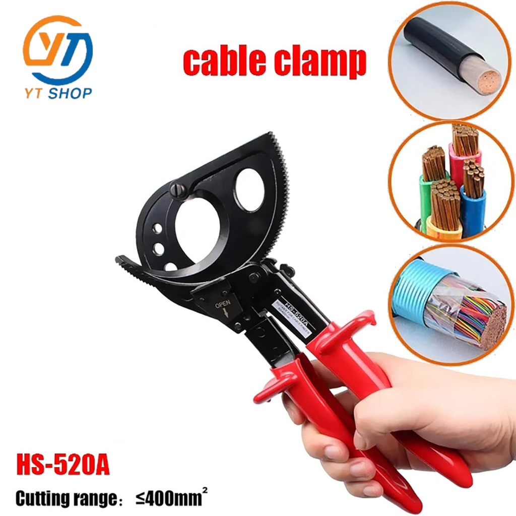 Jual YT SHOP HS-520A 400mm Cable Cutter HS-325A Tang Potong Pemotong ...