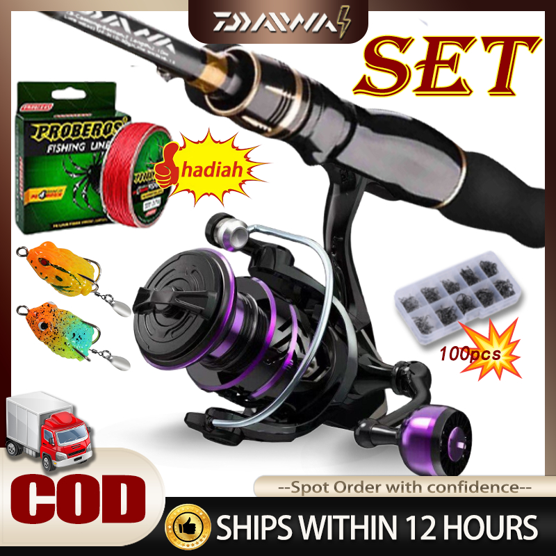 Jual DAIWA set pancing daido 1.6m/1.8m/2.1m daiwa Reel Pancing Murah ...