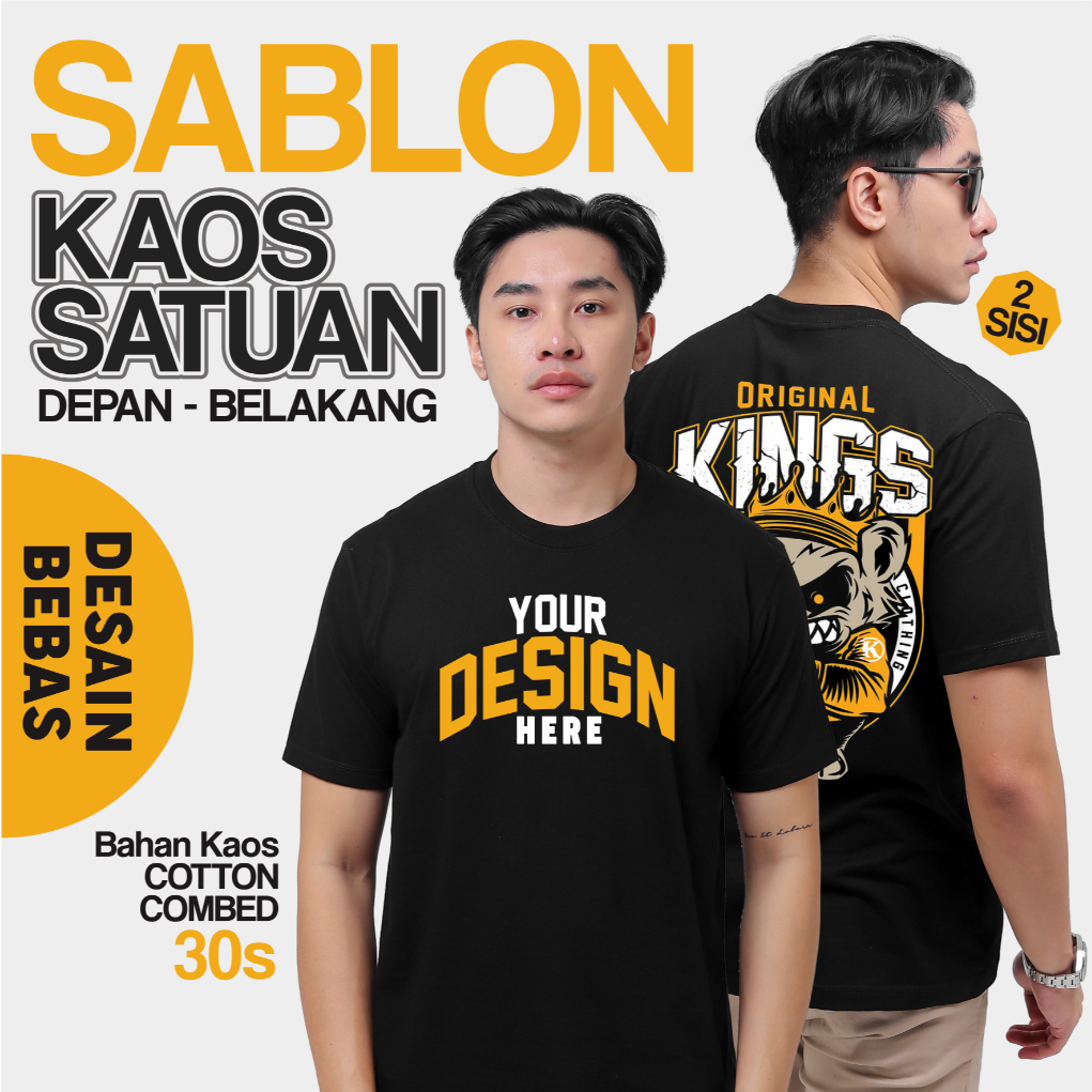 Jual Kaos Custom Satuan Desain Suka Suka / Baju Sablon Satuan Desain ... Jual Kaos Custom Satuan Desain Suka Suka / Baju Sablon Satuan Desain ...