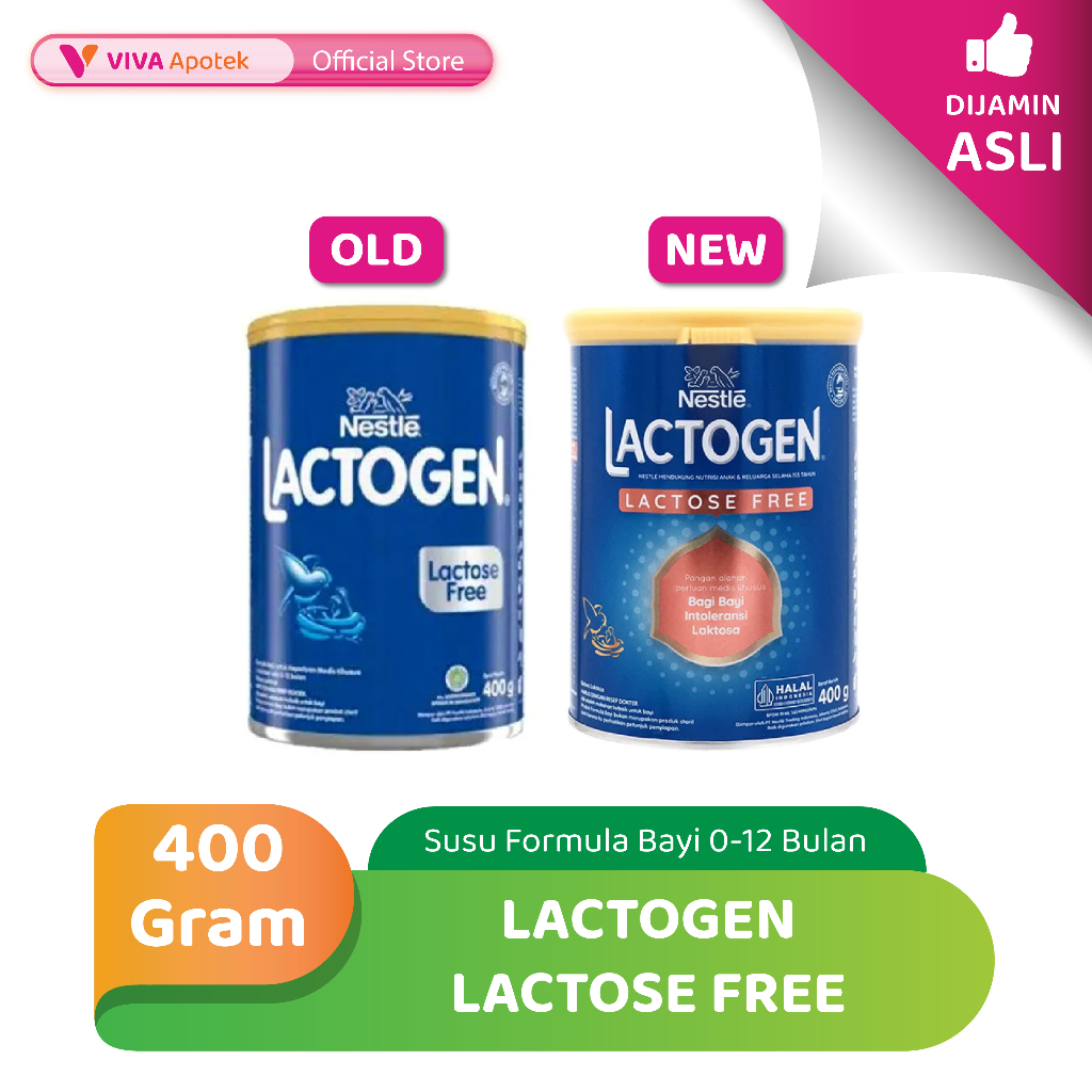 Jual Lactogen Lactose Free Susu Formula Bayi 0-12 Bulan (400 Gram ...