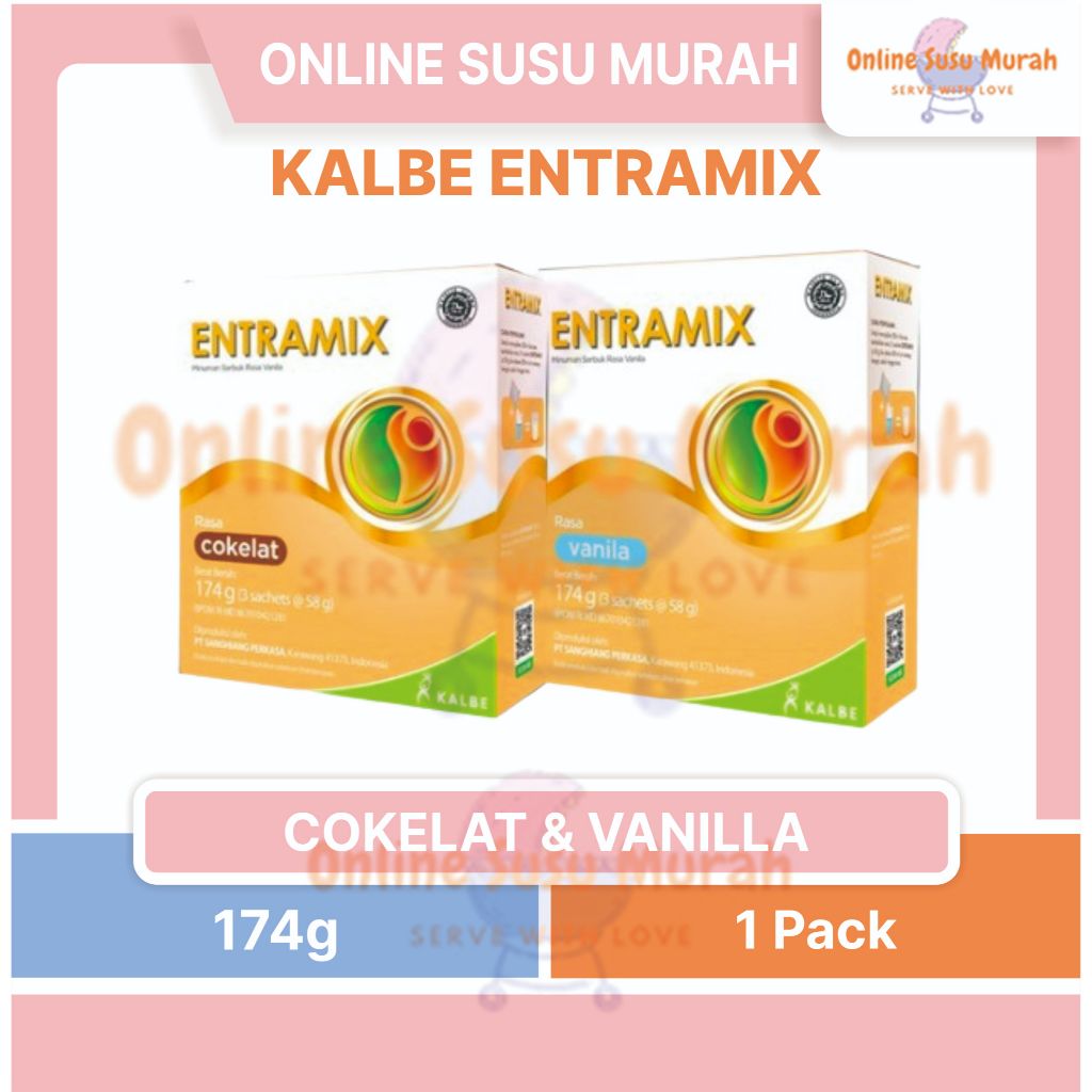 Jual ENTRAMIX VANILA COKLAT 174GR SUSU DEWASA 174 GR SSKD | Shopee ...