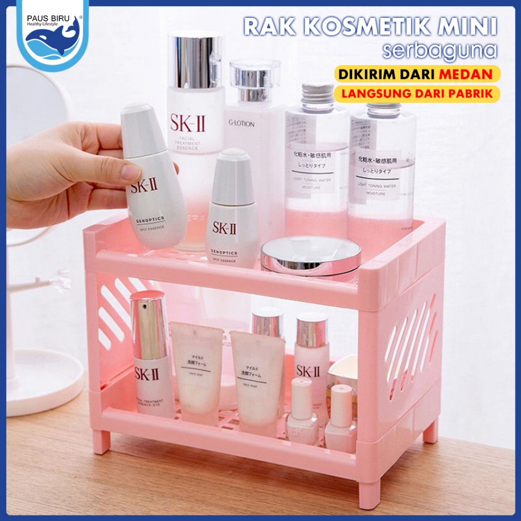 Jual Paus Biru - Rak Serbaguna Portable Murah / Meja Plastik Kosmetik ...