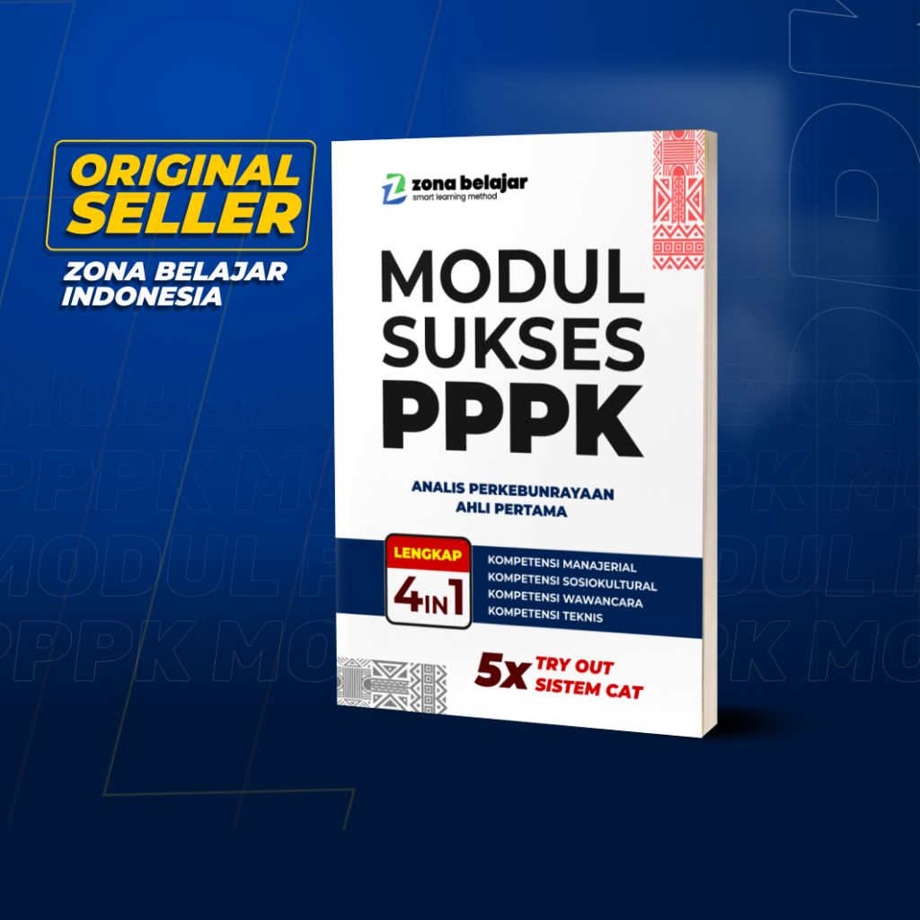 Jual ZONA BELAJAR - MODUL PPPK FORMASI ANALIS PERKEBUNRAYAAN AHLI ...