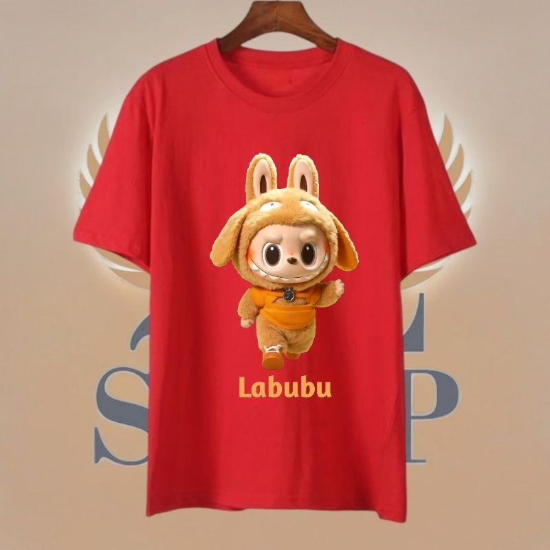 Jual Kaos Labubu jogging atasan distro labubu kaos polos warna Distro ...