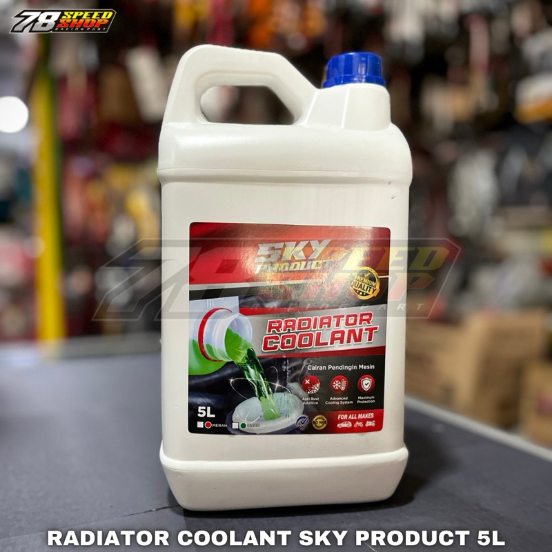 Jual LEBIH HEMAT!! Radiator Coolant Air Radiator 5 Liter Untuk Semua ...