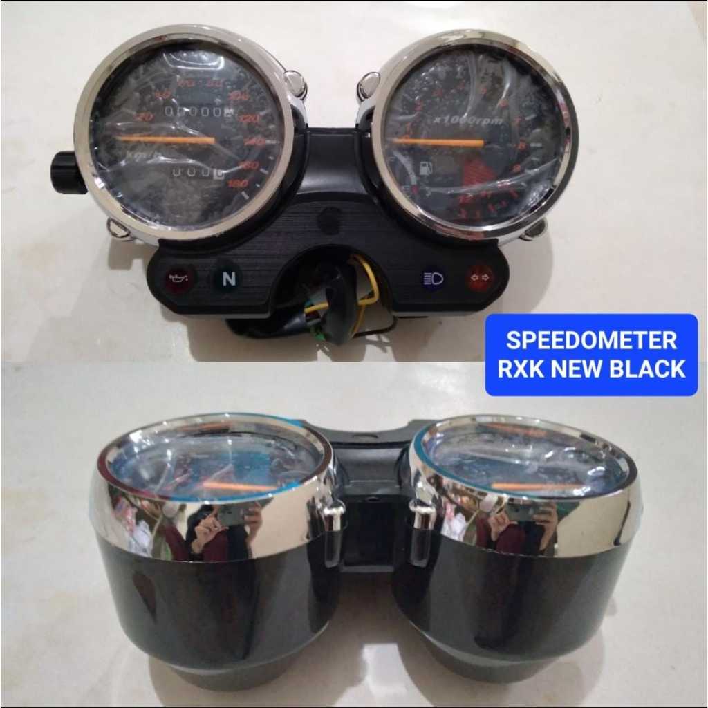 Jual speedometer rxk rx king new hitam black spido speedo meter ...