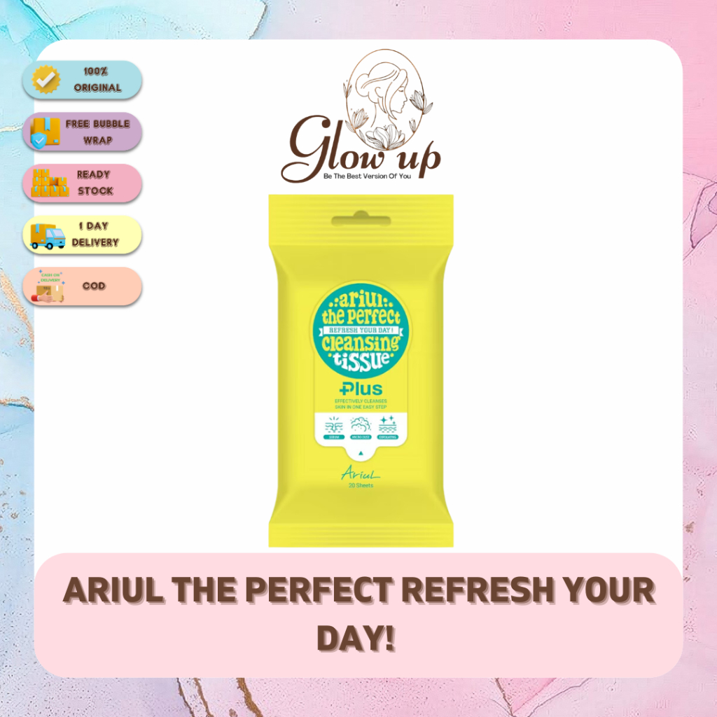 Jual Ariul The Perfect Refresh Your Day! Cleansing Tissue Plus, Variant ...