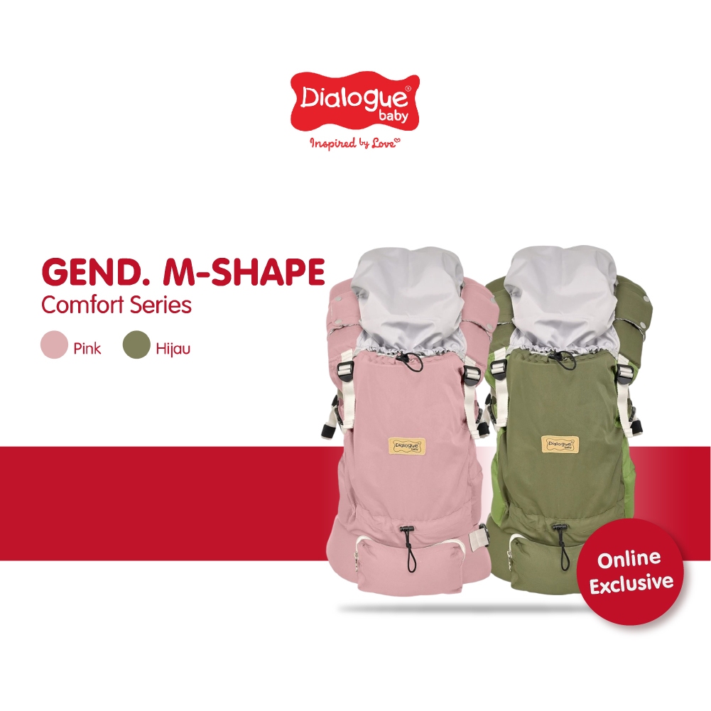 Jual Dialogue Baby Gendongan Bayi SSC M Shape Comfort Series DGG4031 ...