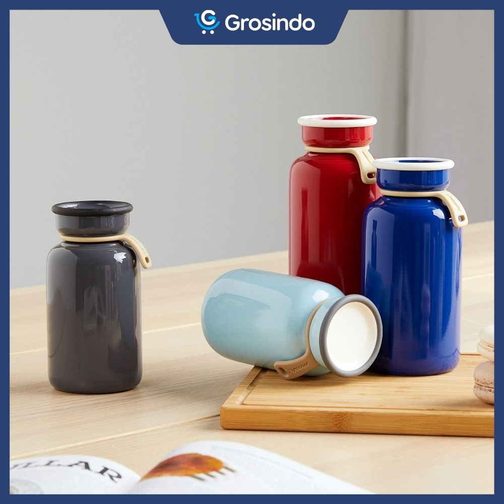 Jual Termos Tumbler Milk Stainless Steel Mini 300-400ml Botol Minum ...