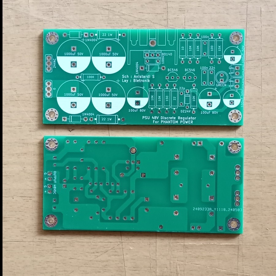 Jual PCB PSU 48V Discrete Reg For Phantom Dauble layer | Shopee Indonesia