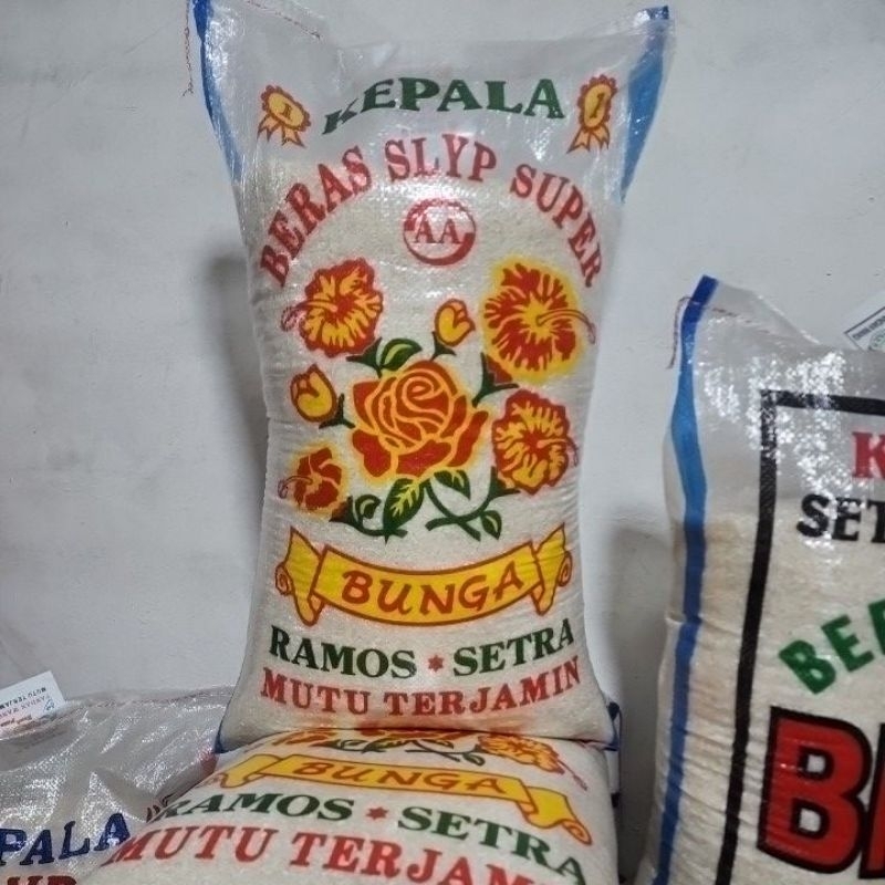 Jual BERAS CAP BUNGA 20 LITER PULEN SEDANG. | Shopee Indonesia