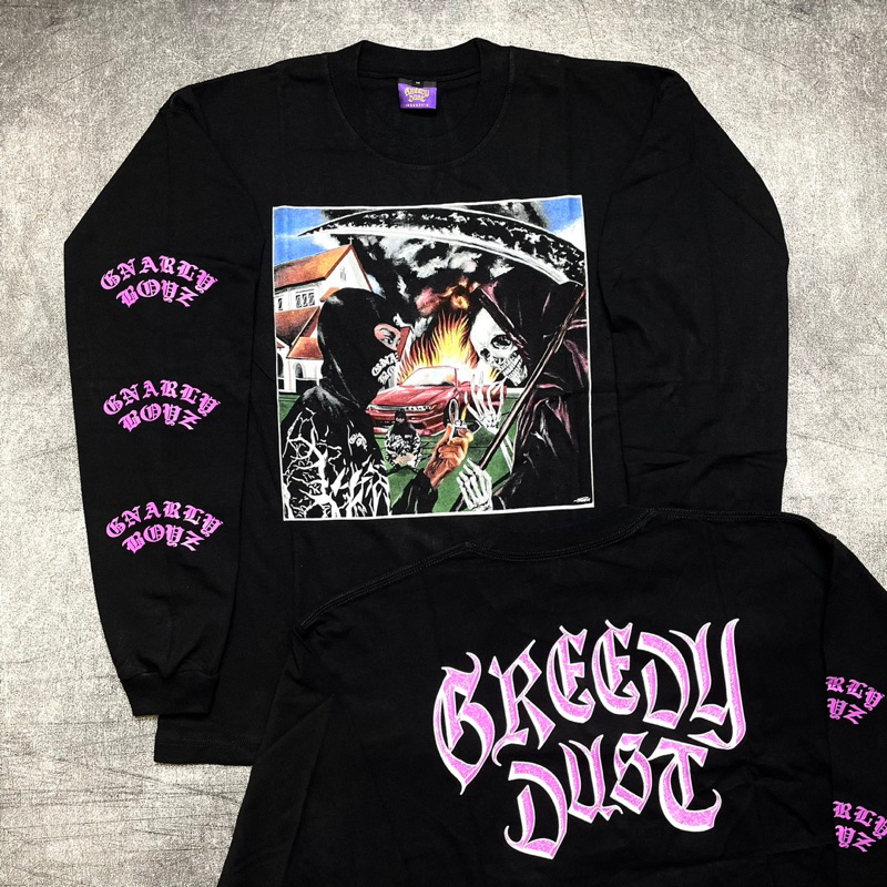 Jual Long Sleeve GNARLY CLUB - FACE THE REAPER Official Merchandise ...
