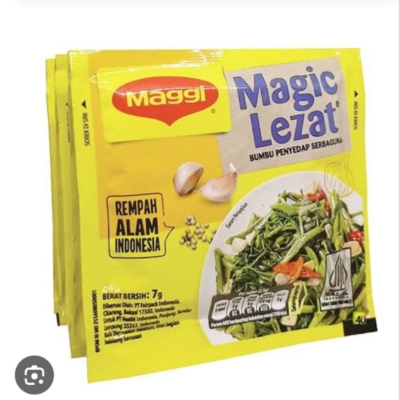 Jual Maggi Magic Lezat Penyedap Rasa Renceng isi 12 / Penyedap Rasa ...