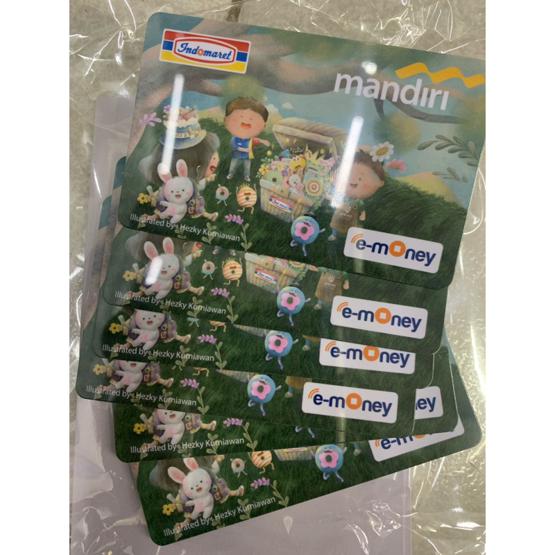 Jual E-money Indomaret card new support nfc terbaru | Shopee Indonesia
