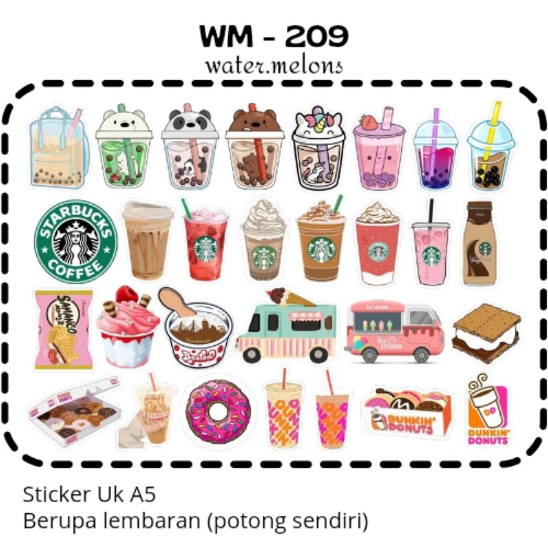 Jual STICKER AESTHETIC / STIKER ESTETIK / STICKER TUMBLR | Shopee Indonesia