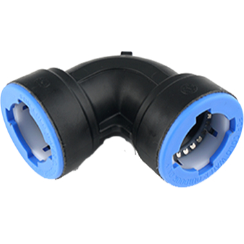 Jual PUSH FIT HDPE / PUSH FIT ON ELBOW 25mm (3/4") | Shopee Indonesia