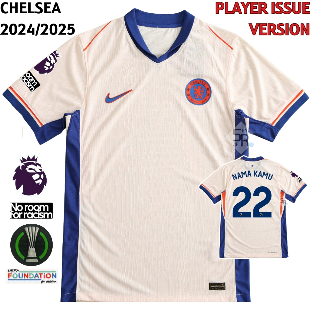 Jual Jersey Chelsea Player Issue 2024 2025 Away Baju Bola 2024 2025 ...