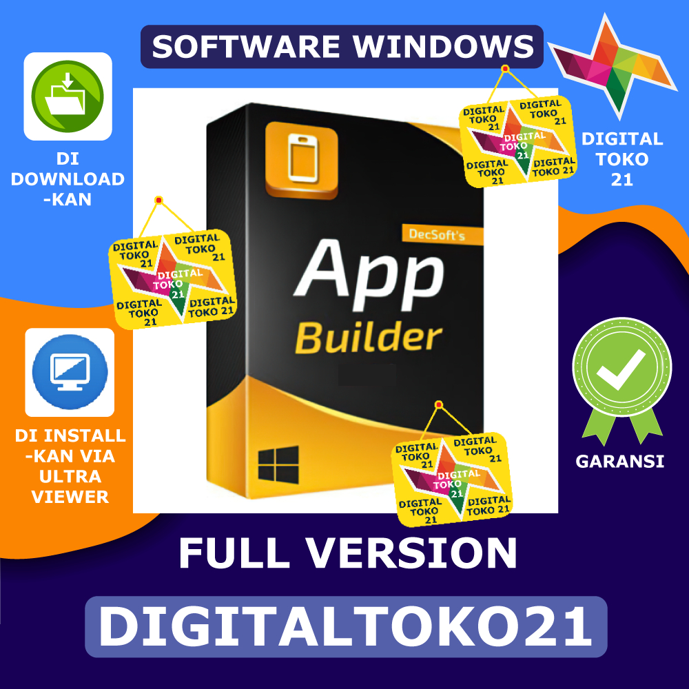 Jual [Diinstallkan] DecSoft App Builder 2025.1 Full Version Software PC Komputer Laptop Windows ...