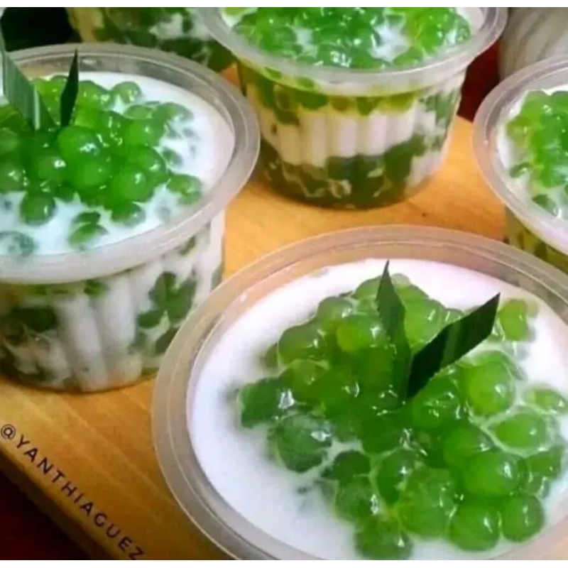 Jual sagu mutiara HIJAU asli tanpa bahan campuran lain ny 1kg | Shopee ...