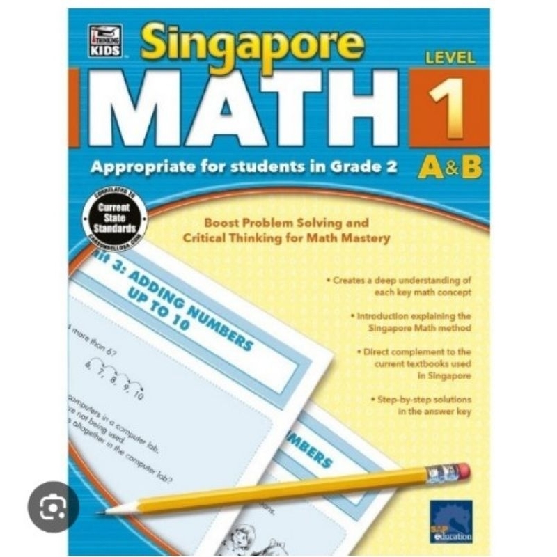 Jual Buku Singapore Math level 1 | Shopee Indonesia