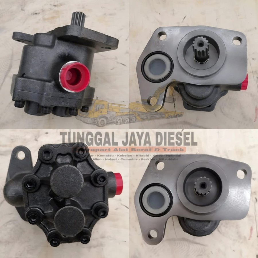 Jual GEAR PUMP ASSY DOZER D85 D85SS-2 D85ESS-2 D65 D65P-12 POMPA ...