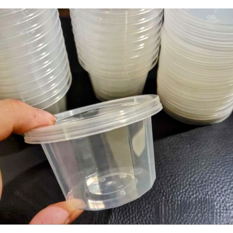 Jual Thinwall Cup Pudding Mini 100ml Tempat Saus Sambal FoodGrade Alas ...