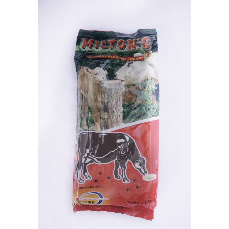 Jual milton-s mineral blok / mineral jilat kemasan sachet @ 1 batang ...
