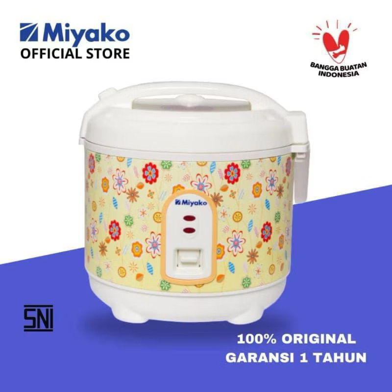 Jual Magic Com MIYAKO MCM-609 WARM & COOK MAGIC COM 0.6 LITER / Rice ...