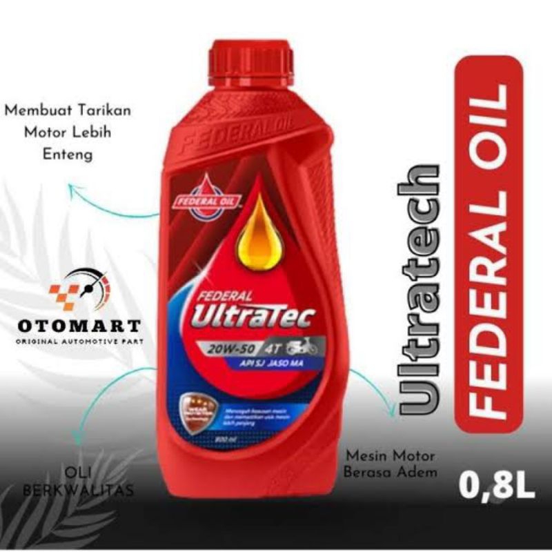 Jual OLI FEDERAL ULTRATEC 0.8 L | Shopee Indonesia