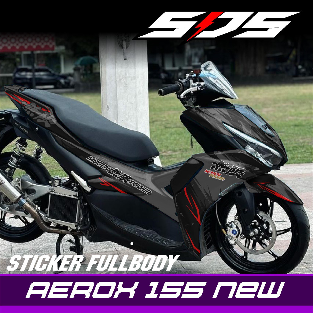 Jual Decal Sticker AEROX 155 New Connected Full Body - Stiker Striping ...
