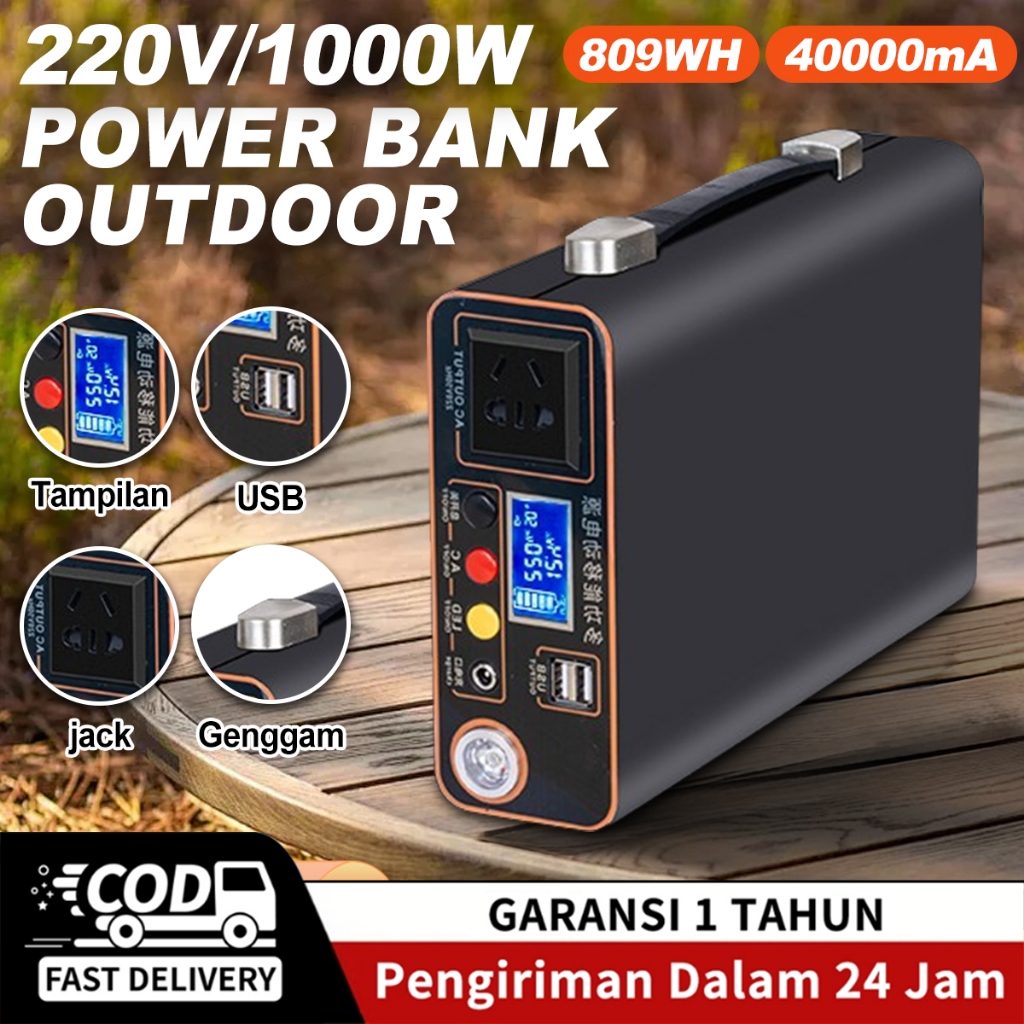 Jual Power Station 300W Storage Power Supply Listrik/220V 300W Power ...