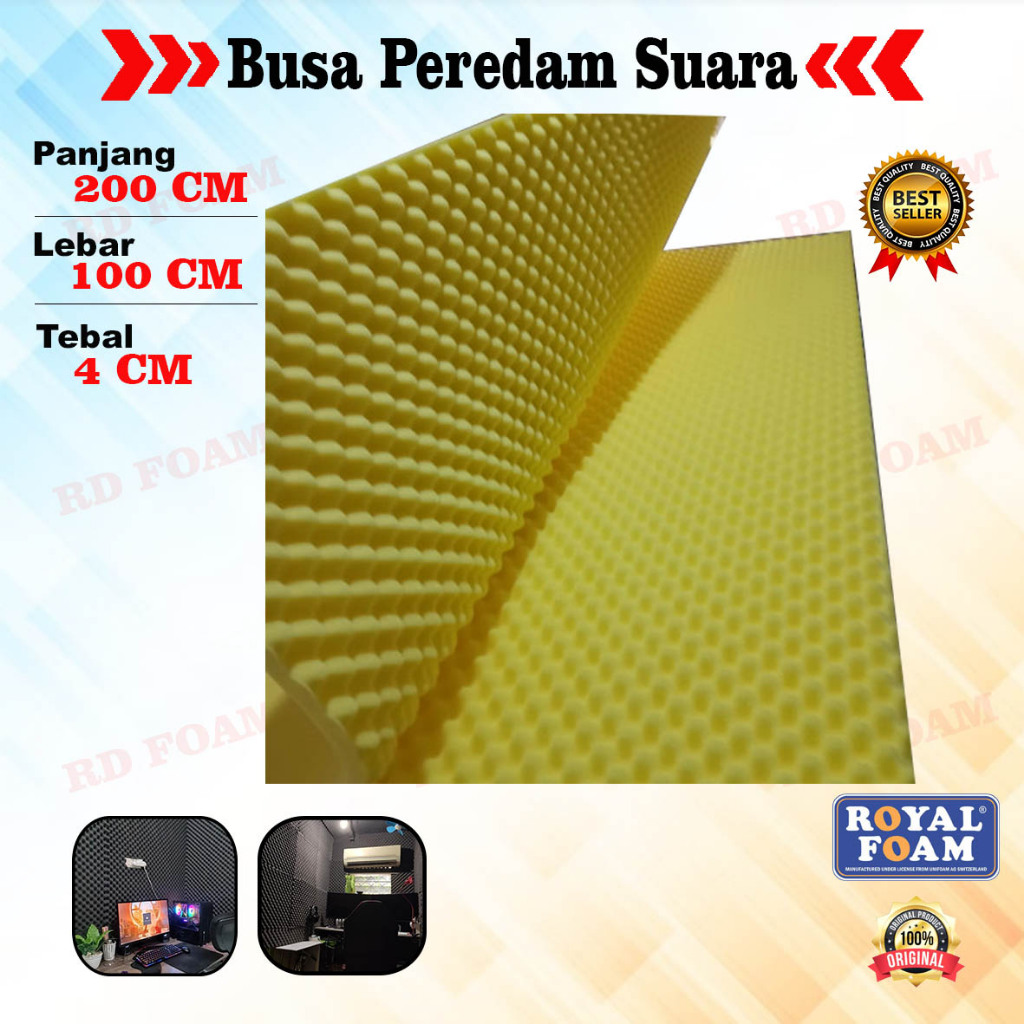 Jual Busa Telur/Profile TEBAL 4 CM ukuran 200x100cm untuk hardcase/busa ...