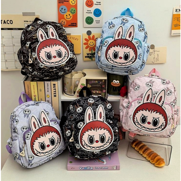 Jual MG (9TAS = 1KG) MB 306 TAS LABUBU ANAK SEKOLAH PAUD SD RANSEL 3D GAMBAR LABUBU | Shopee ...