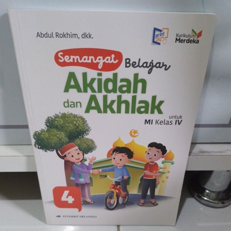 Jual BUKU SEMANGAT BELAJAR AKIDAH DAN AKHLAK UNTUK SD/MI KELAS 4-IV KURIKULUM MERDEKA | Shopee ...