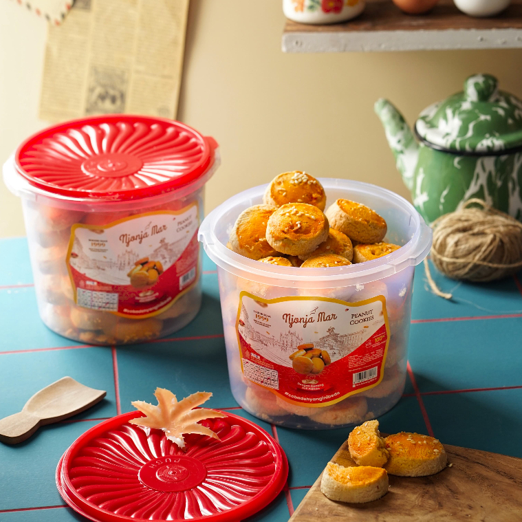 Jual Njonja Mar - Peanut Cookies Kue Kacang Jadul @600 Gr/Pcs | Shopee ...