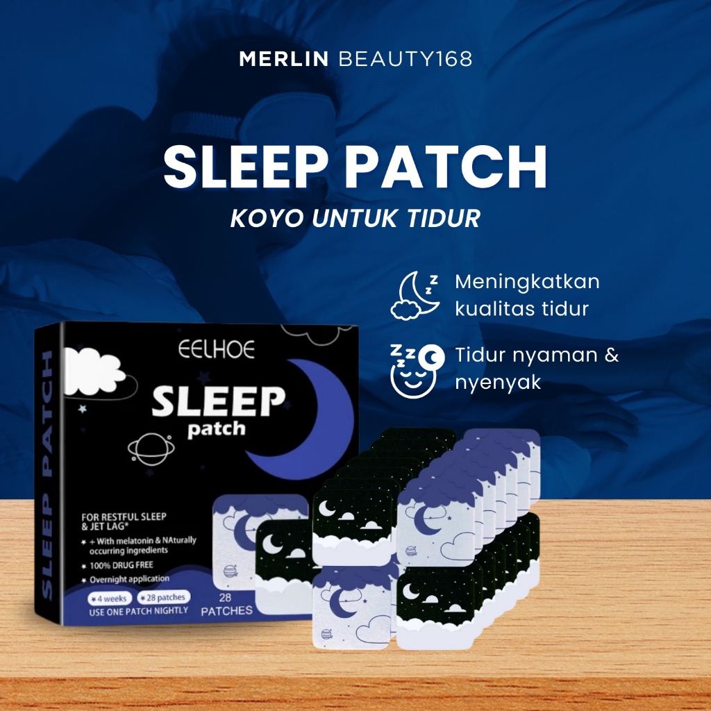 Jual EELHOE Sleep Patch 28pcs Koyo Insomnia Sleep Aid Patch Lunafore Sleep Patch Bantu Tidur ...