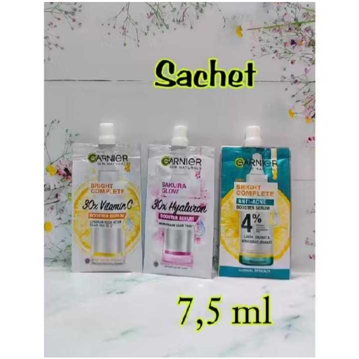 Jual Sachet Booster Serum Garnier Bright Complete Anti Acne / 30x ...