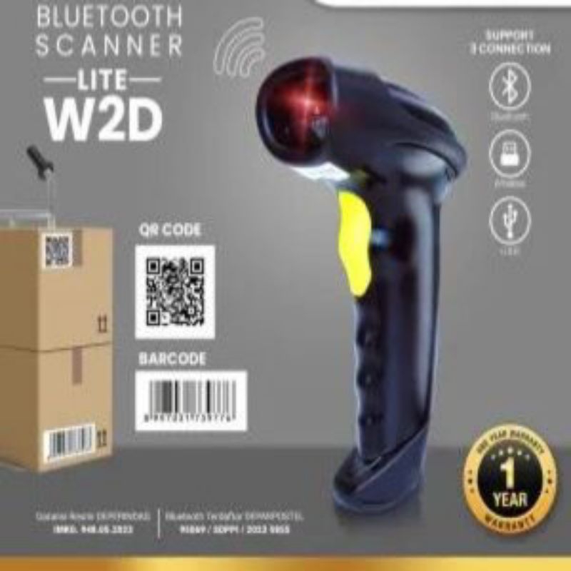 Jual Barcode Scanner 2D Blueprint Lite W2D Auto Scan USB+BT+Wireless ...