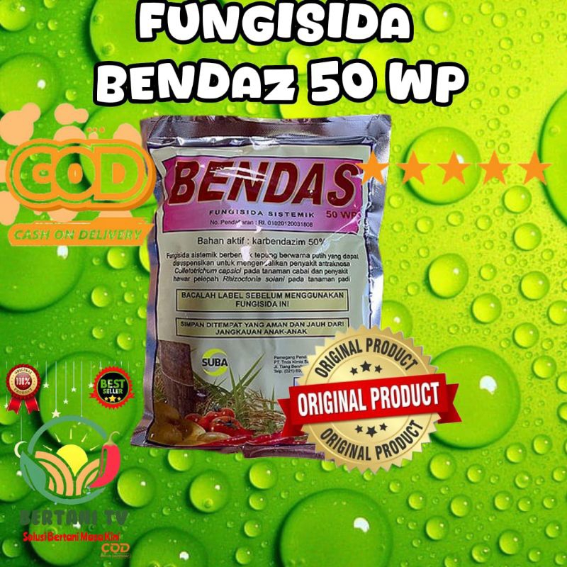 Jual Bendas 500gr, BENDAS 50 WP 100gr Fungisida Sistemik Pembasmi Hama ...