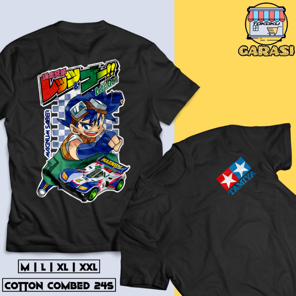 Jual garasi tokoku kaos tamiya Lets & Go go seiba retsu seiba kaos Mini ...