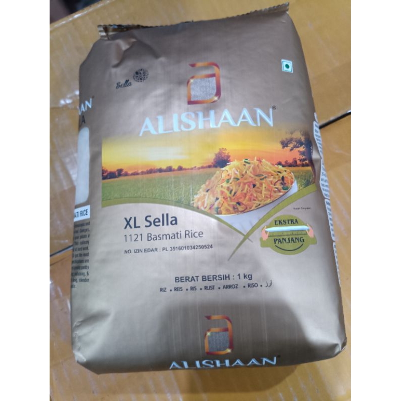Jual Alishaan Basmati Rice Beras Basmati Alishaan kemasan 1kg Diet Food ...