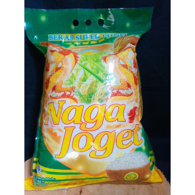 Jual Beras Super Pulen cap NAGA JOGET 1kg 3kg Dan 5kg | Shopee Indonesia
