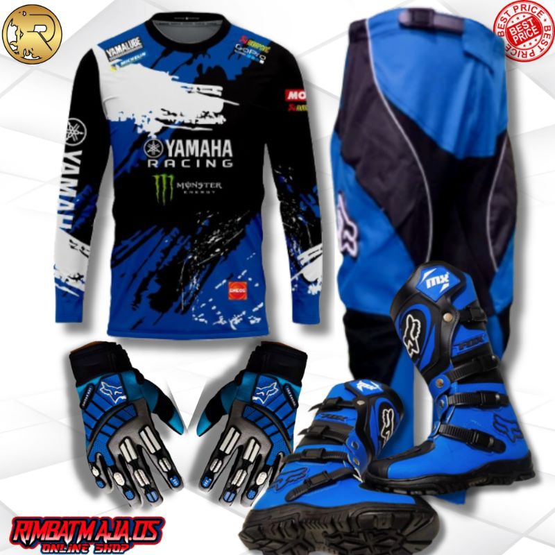 Jual Paket Setelan Baju Motor Trail Moto Cross SET Adventure dewasa ...