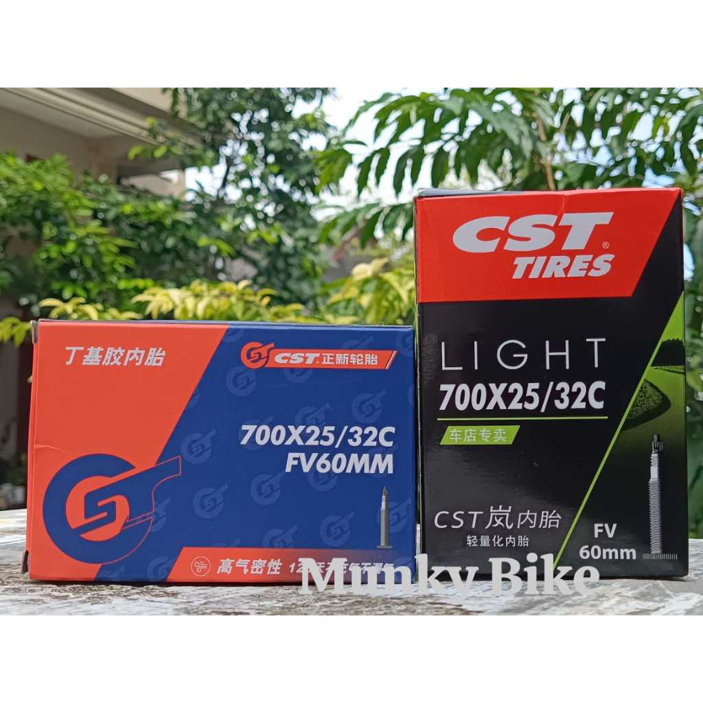 Jual Ban Dalam CST Inner Tire 700C x 25/32C Presta 60 mm Premium Ultralight Sepeda RB 700 c ...