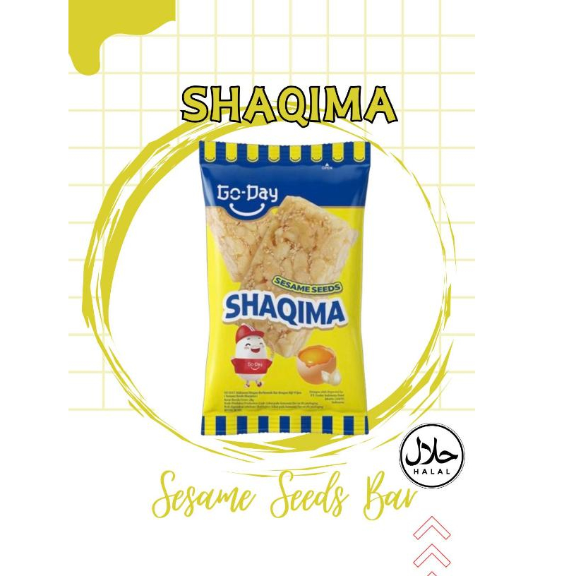 Jual GO DAY SHAQIMA SESAME SEEDS isi 12 pcs | Shopee Indonesia