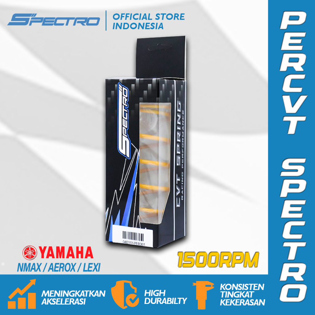 Jual Per CVT 1500 RPM Nmax 155 Lexi 125 Aerox 155 Spectro Racing ...